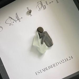 Personalized Sea Glass Wedding Gift Wedding Gifts Anniversary Gift for ...