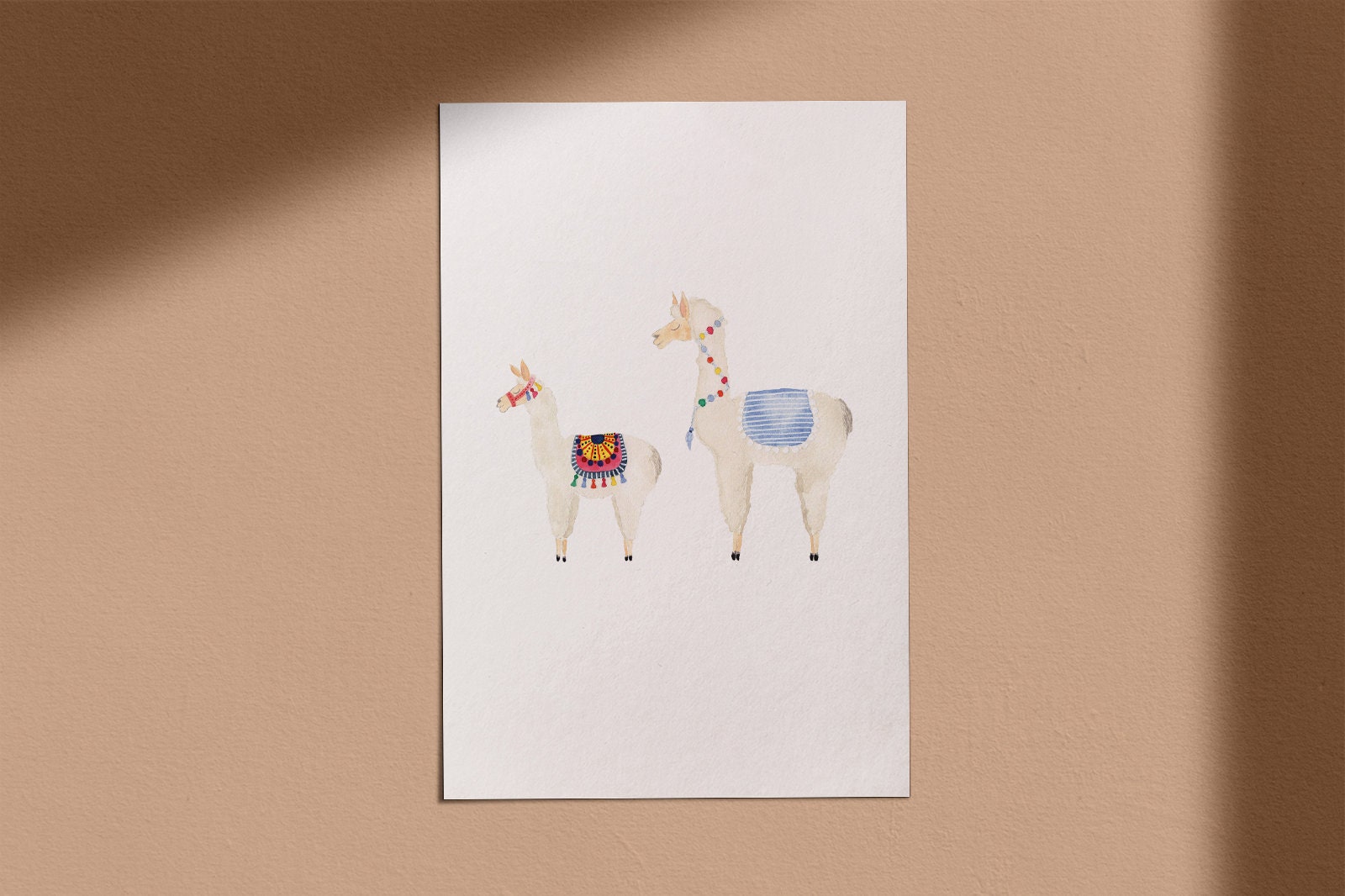 Babykamer Lama Poster Lama Cadeau Llama Print No drama | Etsy