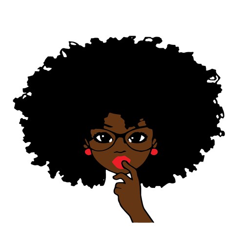 Afro Queen Queendom Black Woman Svg Cutting File Eps | Etsy UK