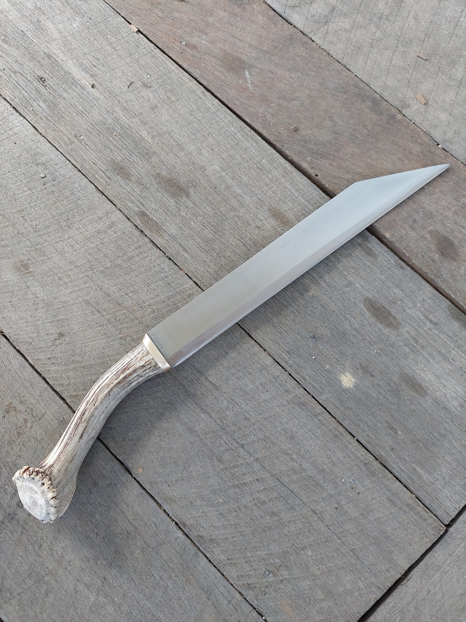 Sharp Viking Antler Seax and Scabbard - Etsy