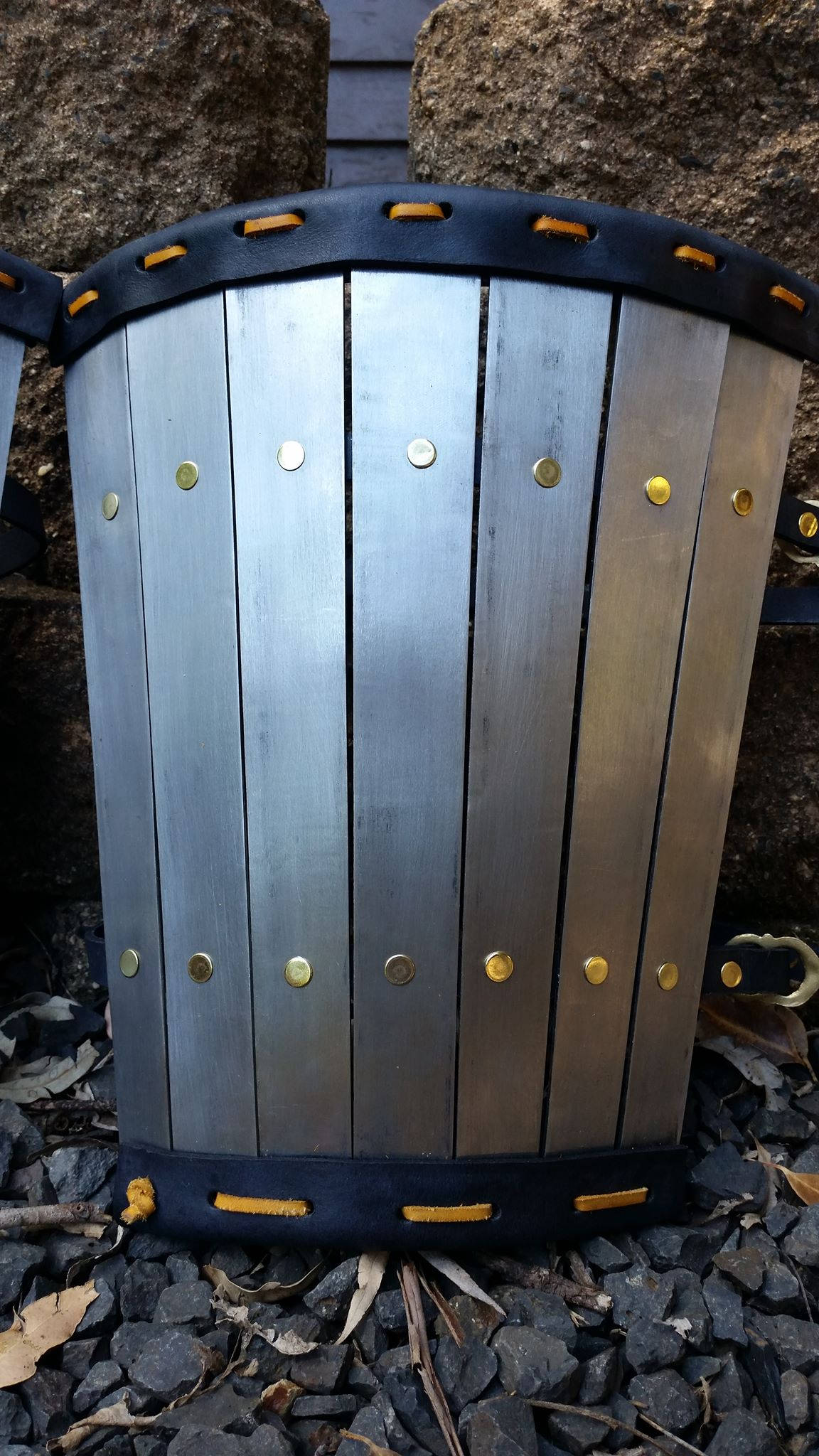 Steel Splint Greaves varangian / Byzantine - Etsy Australia