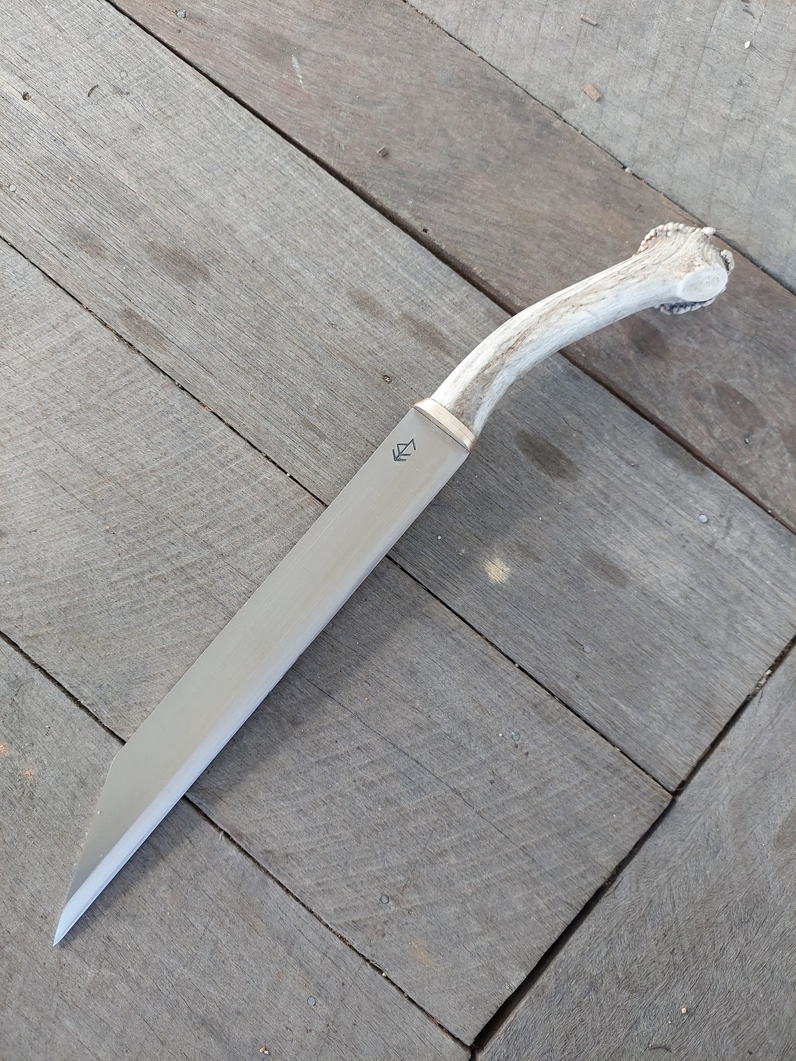 Sharp Viking Antler Seax and Scabbard - Etsy