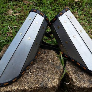 Steel Splint Vambraces (varangian / Byzantine) - Etsy