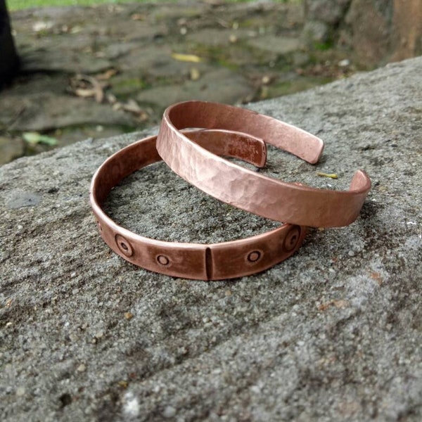 Copper Braclets - Etsy