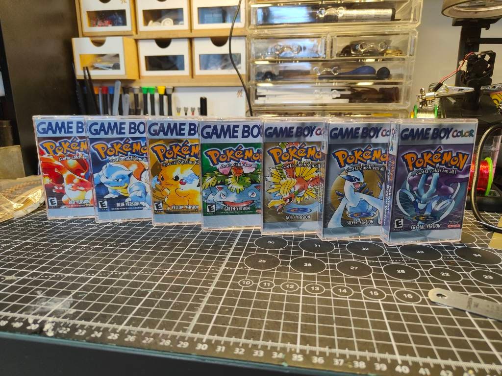Nintendo Gameboy Gameboy Color Gameboy Advance Custom Cassette Cases ...