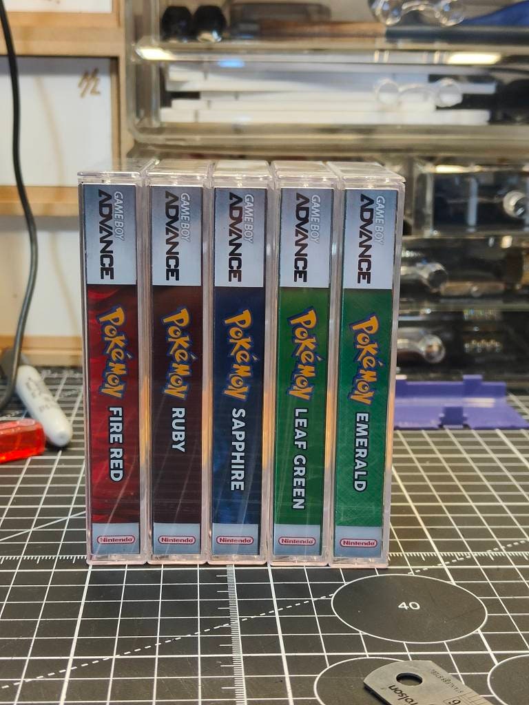Nintendo Gameboy Gameboy Color Gameboy Advance Custom Cassette Cases ...