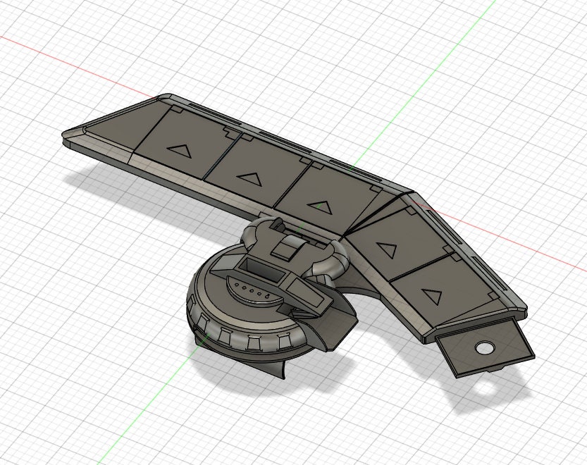 Working Full Size Yu-gi-oh Battle City Duel Disk for 3D Printing ...