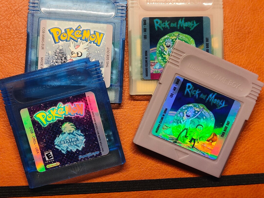 Custom Gameboy Game Labels - Etsy