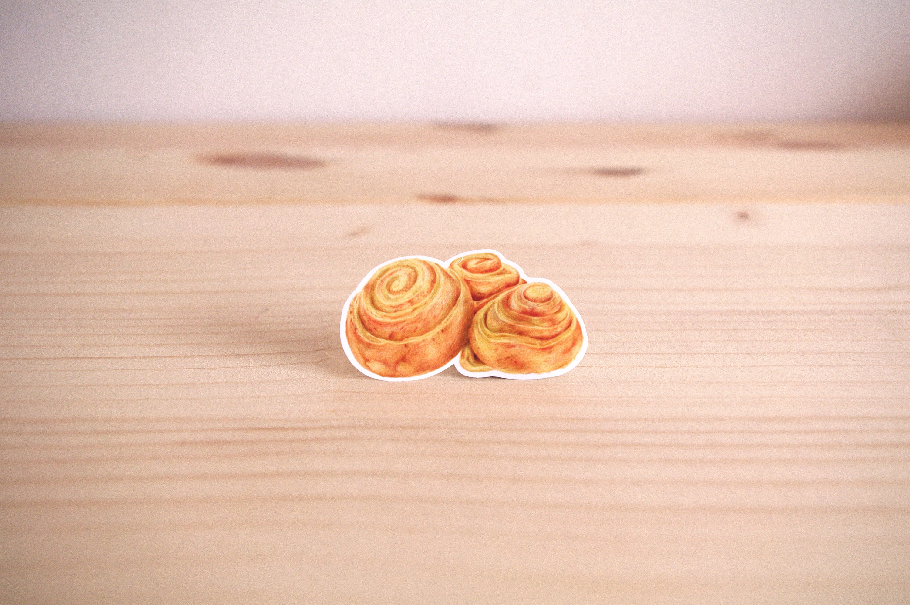 Cinnamon Rolls Sticker Pack | 3 Sizes | Pastry Realistic Food ...