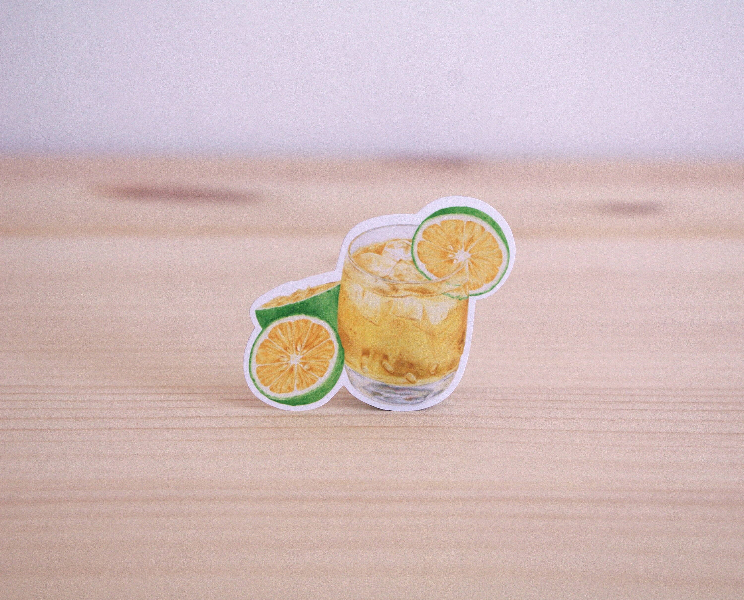 Cocktail Sticker Pack | 3 Sizes | Drink Realistic Illustration ...