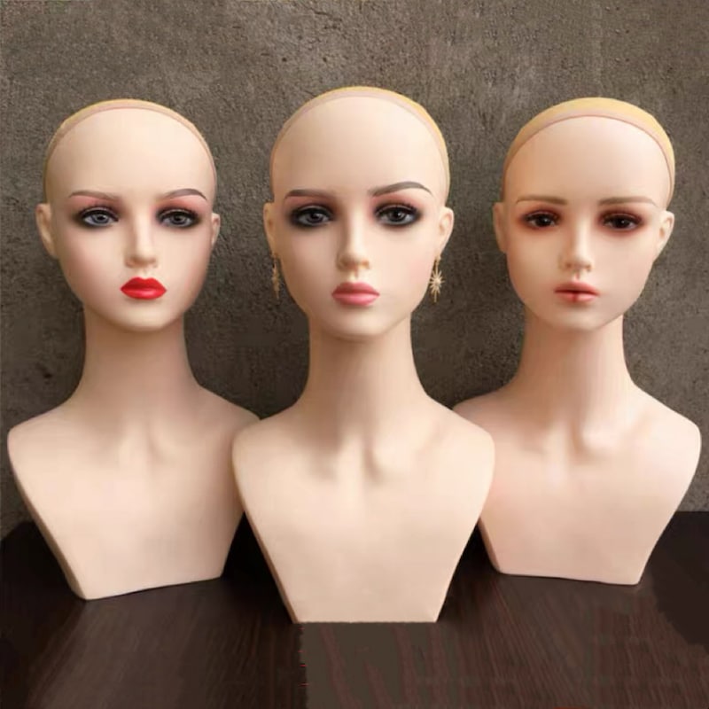 Realistic Mannequin Heads - Etsy