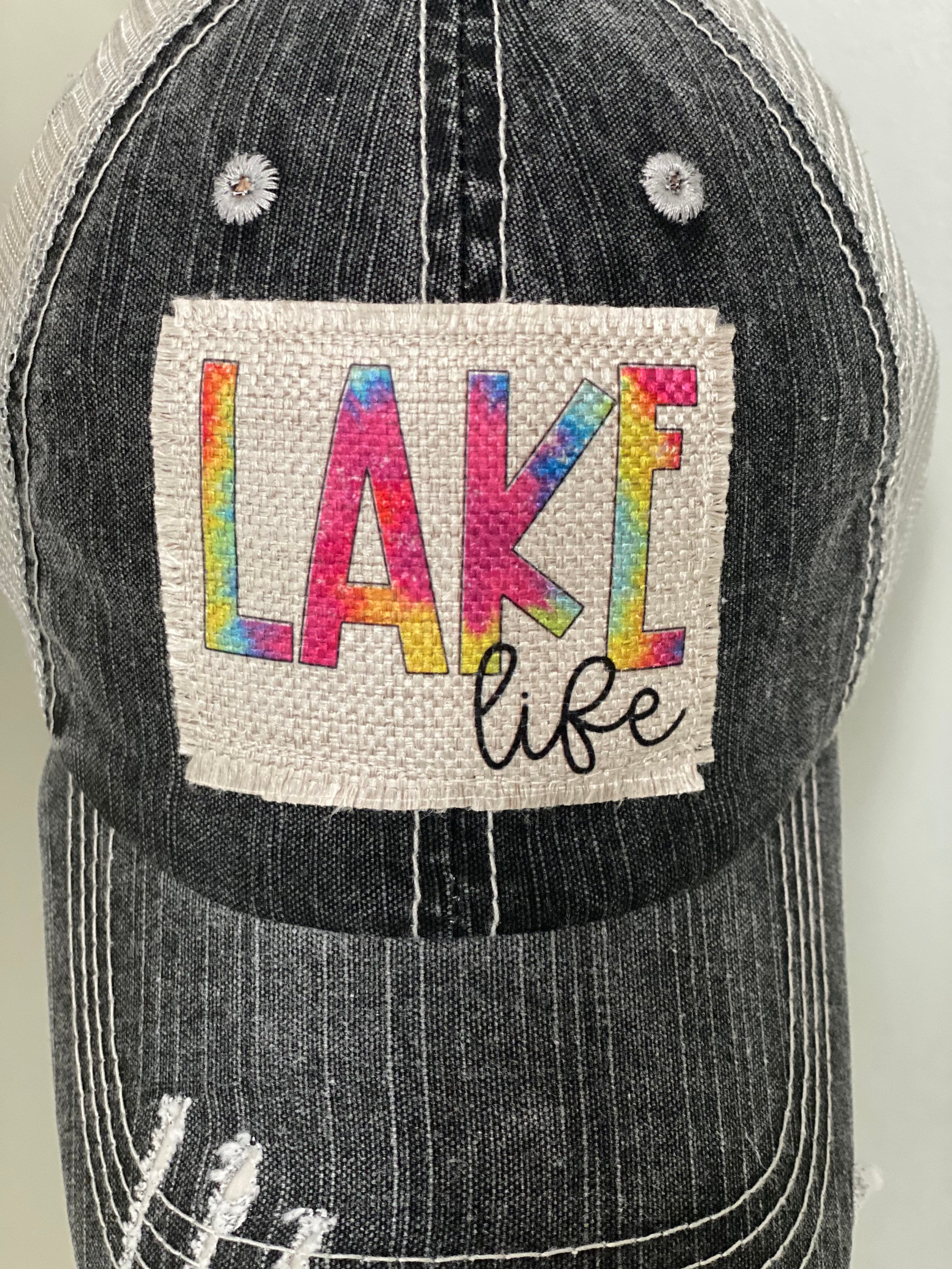 Lake Life Hat Lake Hair Don't Care Lake Hat Cabin Hat | Etsy