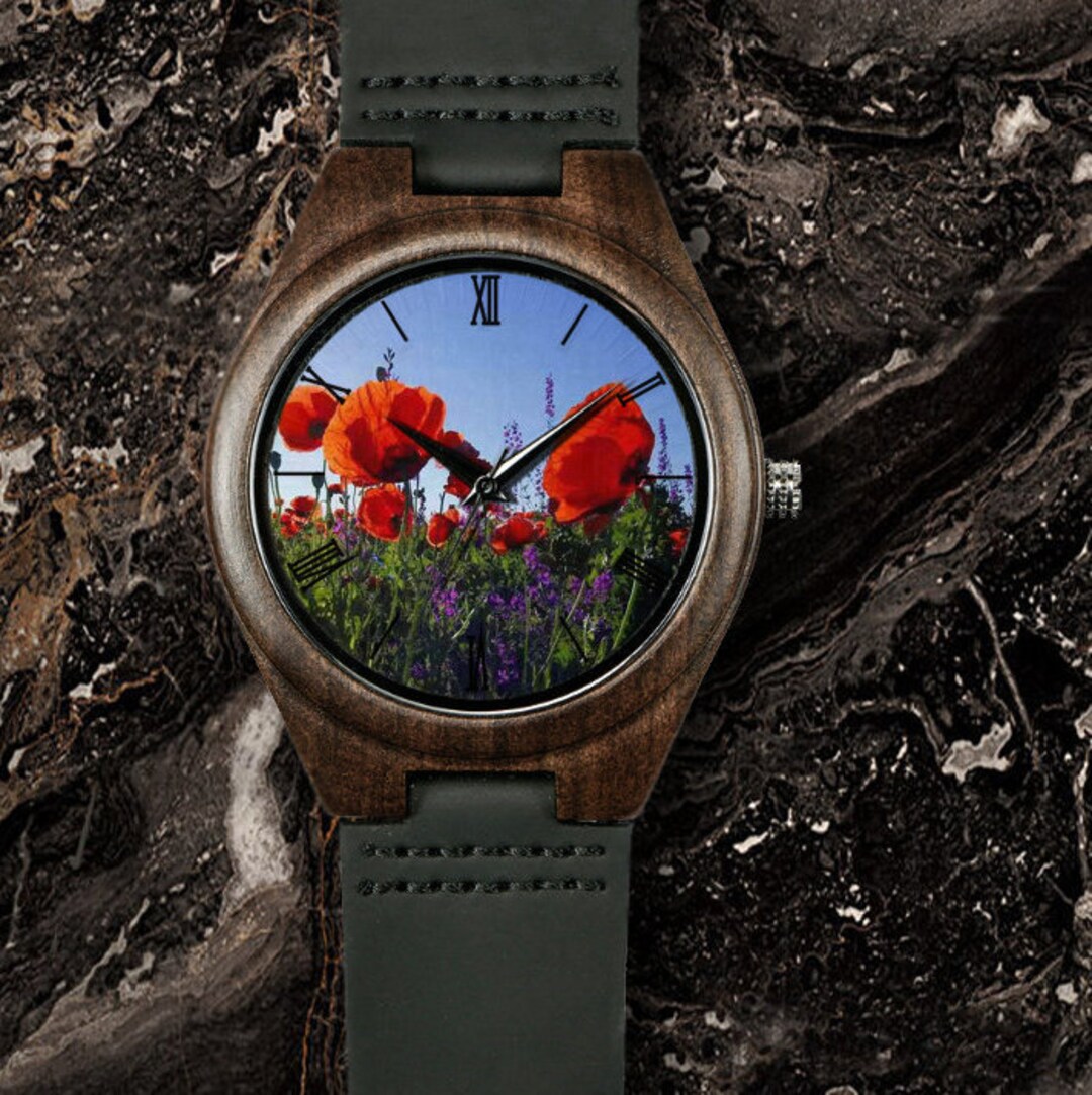 Remembrance Day Poppy Watch, Lest We Forget, Unisex, Men's, Women's ...