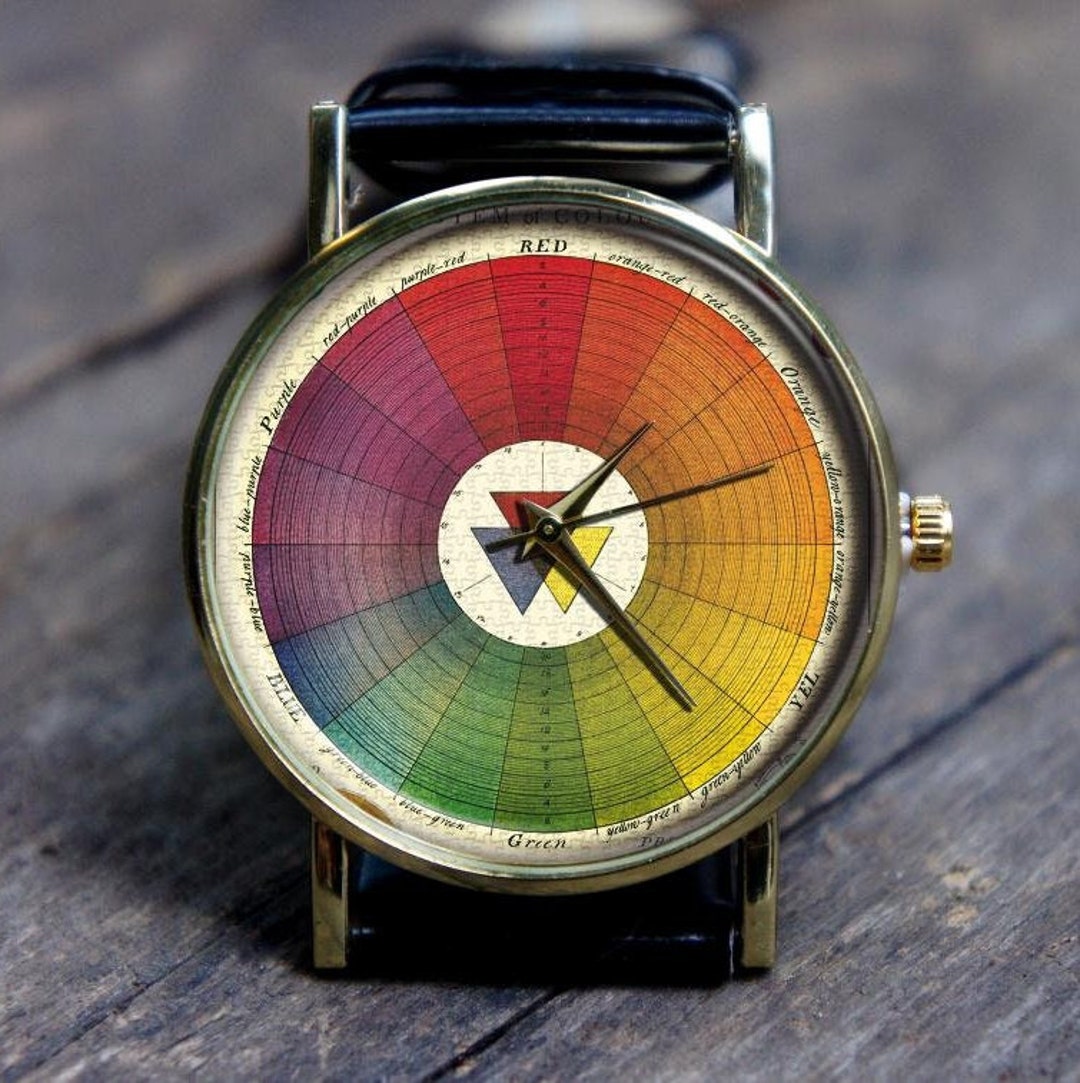 Rainbow Watch, Color Palette Watch, Unique Watch, Gents Watch, Ladies ...