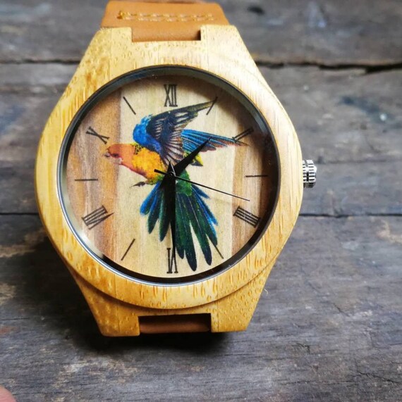 Parrot Watch Bird Watch Animal Watch Unisex Men's and - Etsy