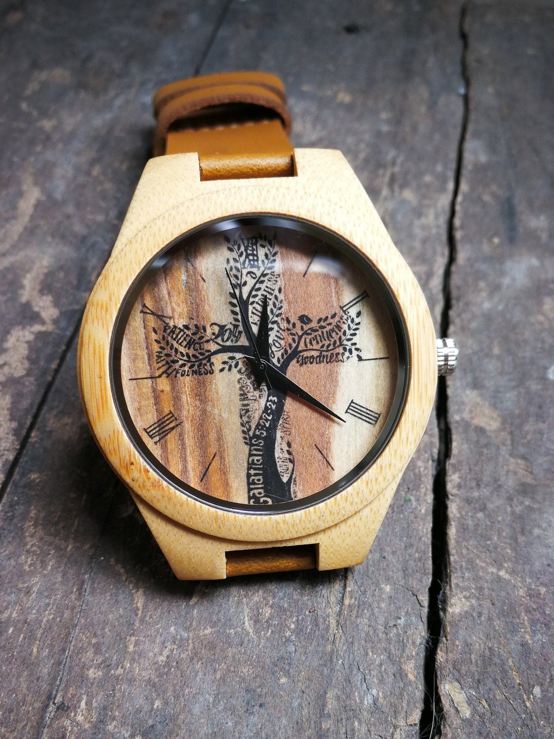 Tree of Life Watch, Christian Watch, Cross Watch, Unisex, Men's and ...