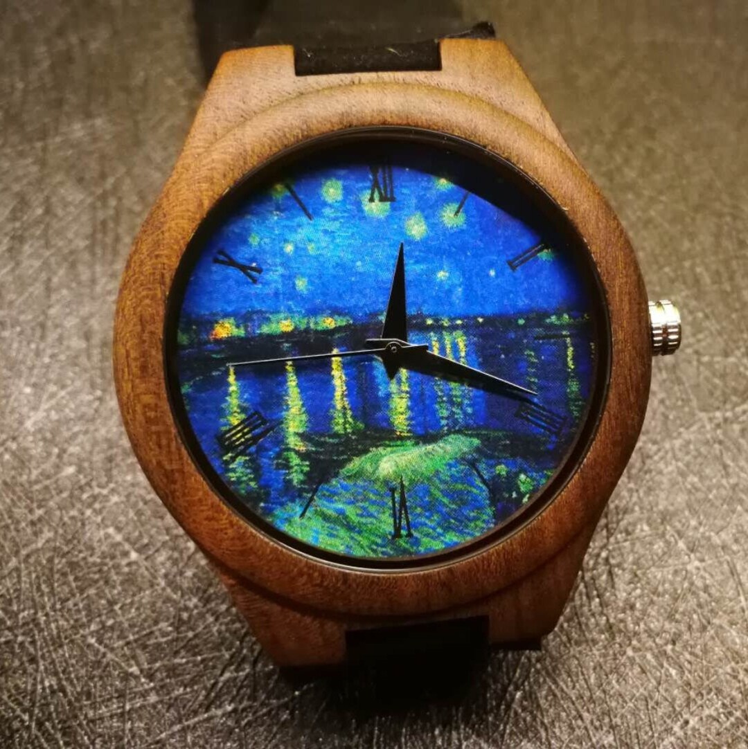 Starry Night Over the Rhône, Vincent Van Gogh, Classic Painting Watch ...