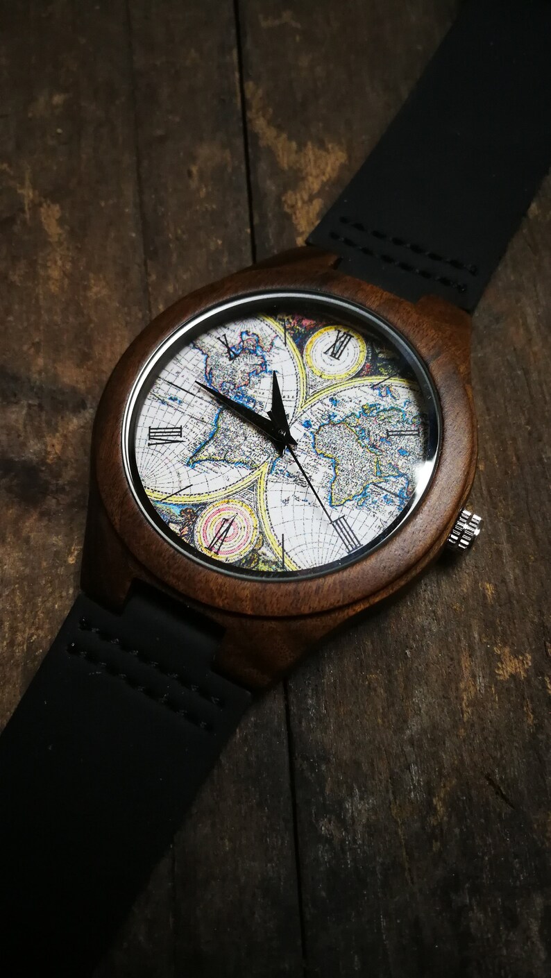 Sotheby's Auction Map Watch 1860 Vintage World Map Watch - Etsy UK