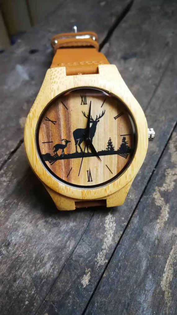 Wild Animal Stag Watch Deer Watch Unisex Men's and | Etsy