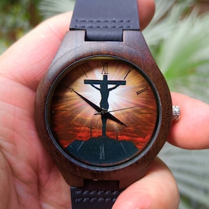Crucifixion Watch, Christian Watch, Cross Watch, Easter Watch, Unisex ...