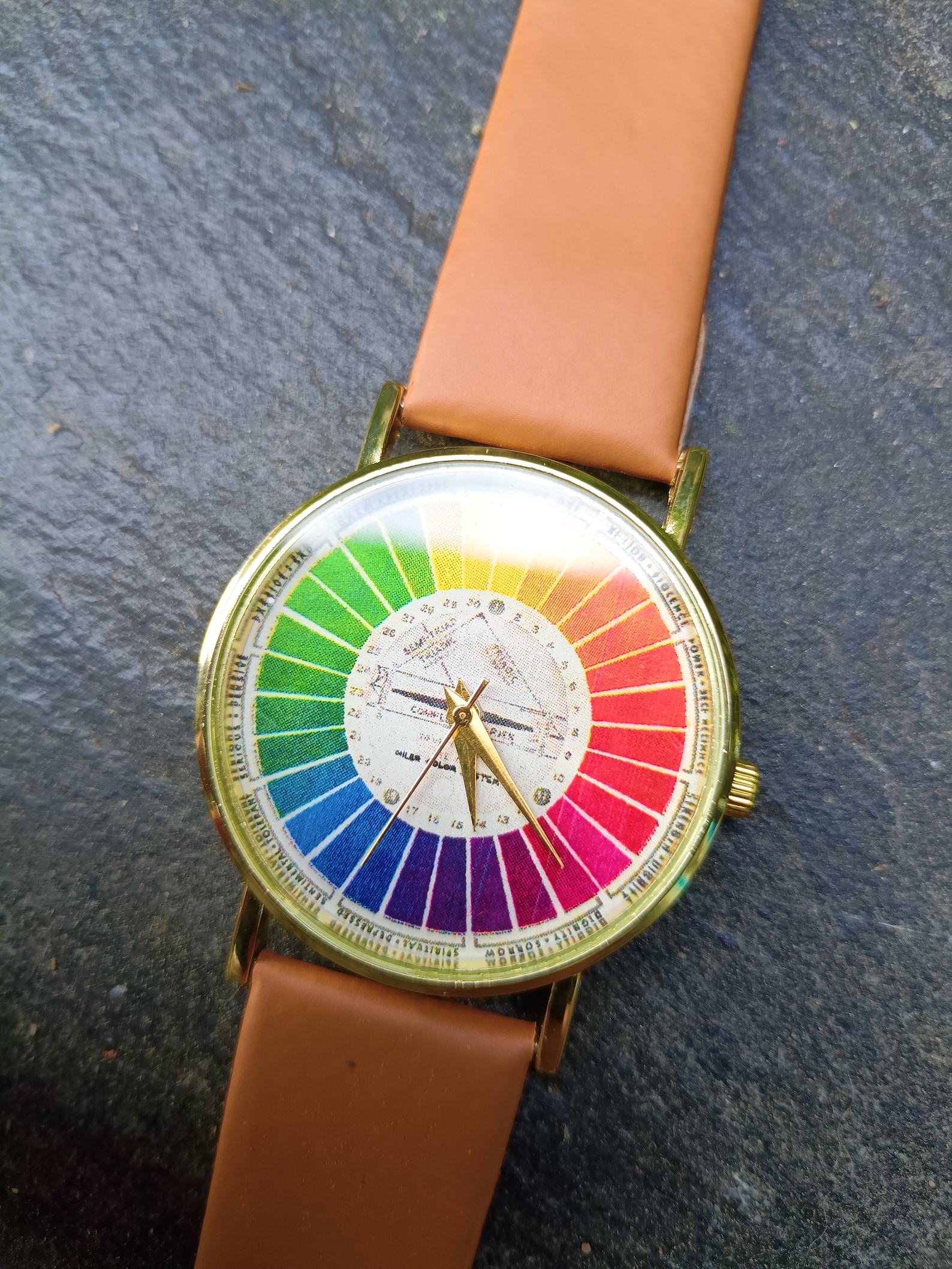 Rainbow Watch, Color Palette Watch, Unique Watch, Gents Watch, Ladies ...