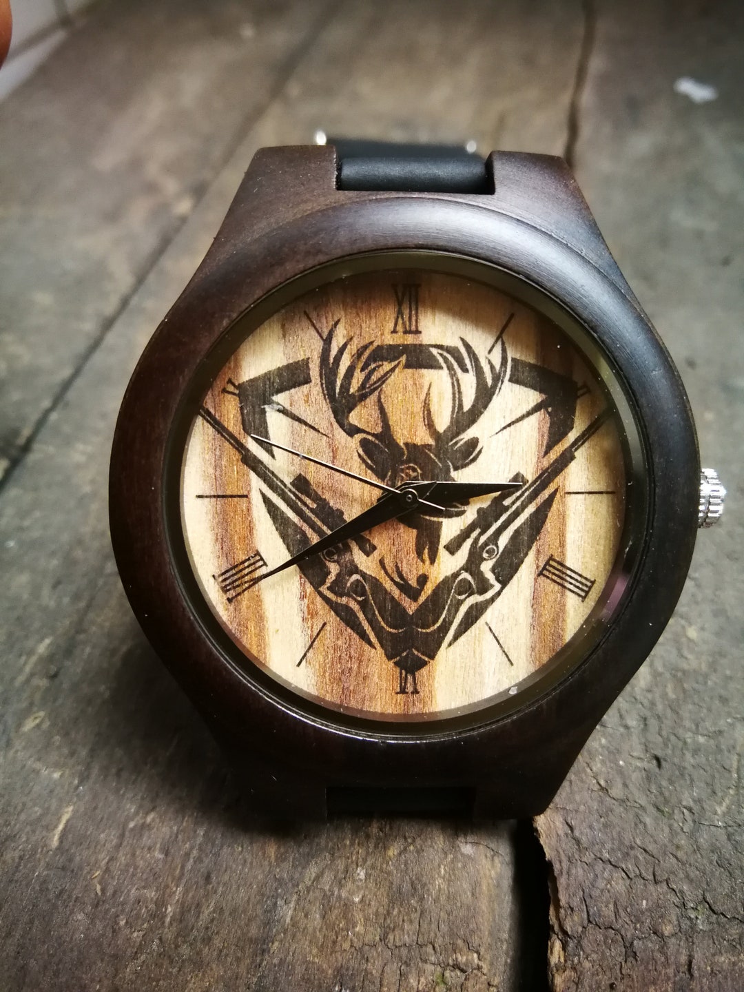 Hunting Club Watch, Deer Hunting Club Watch Unisex Men's Wrist Watch ...