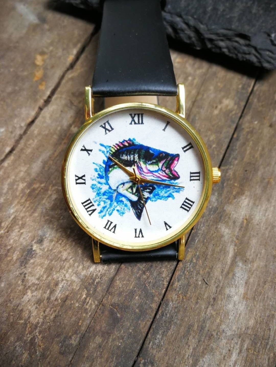 Fish Lover Watch Fish Bass Watch Unisex Mens and Womens | Etsy