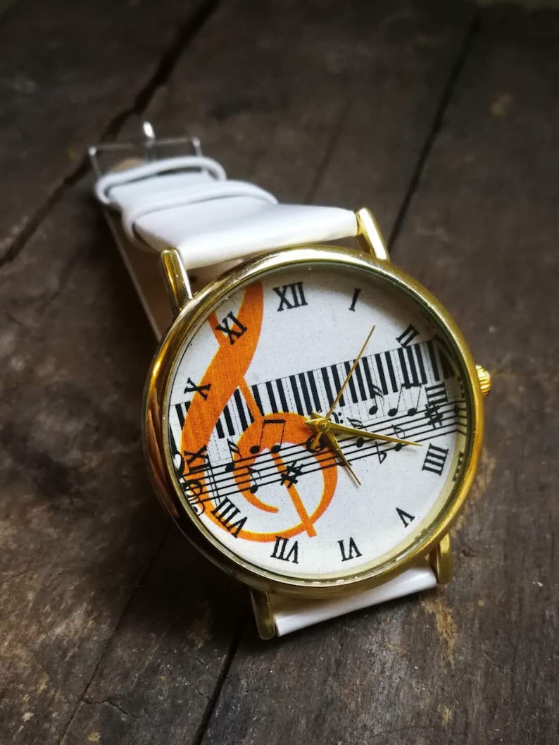 Music Watch Piano Keyboard Watch Unisex Mens and Womens | Etsy