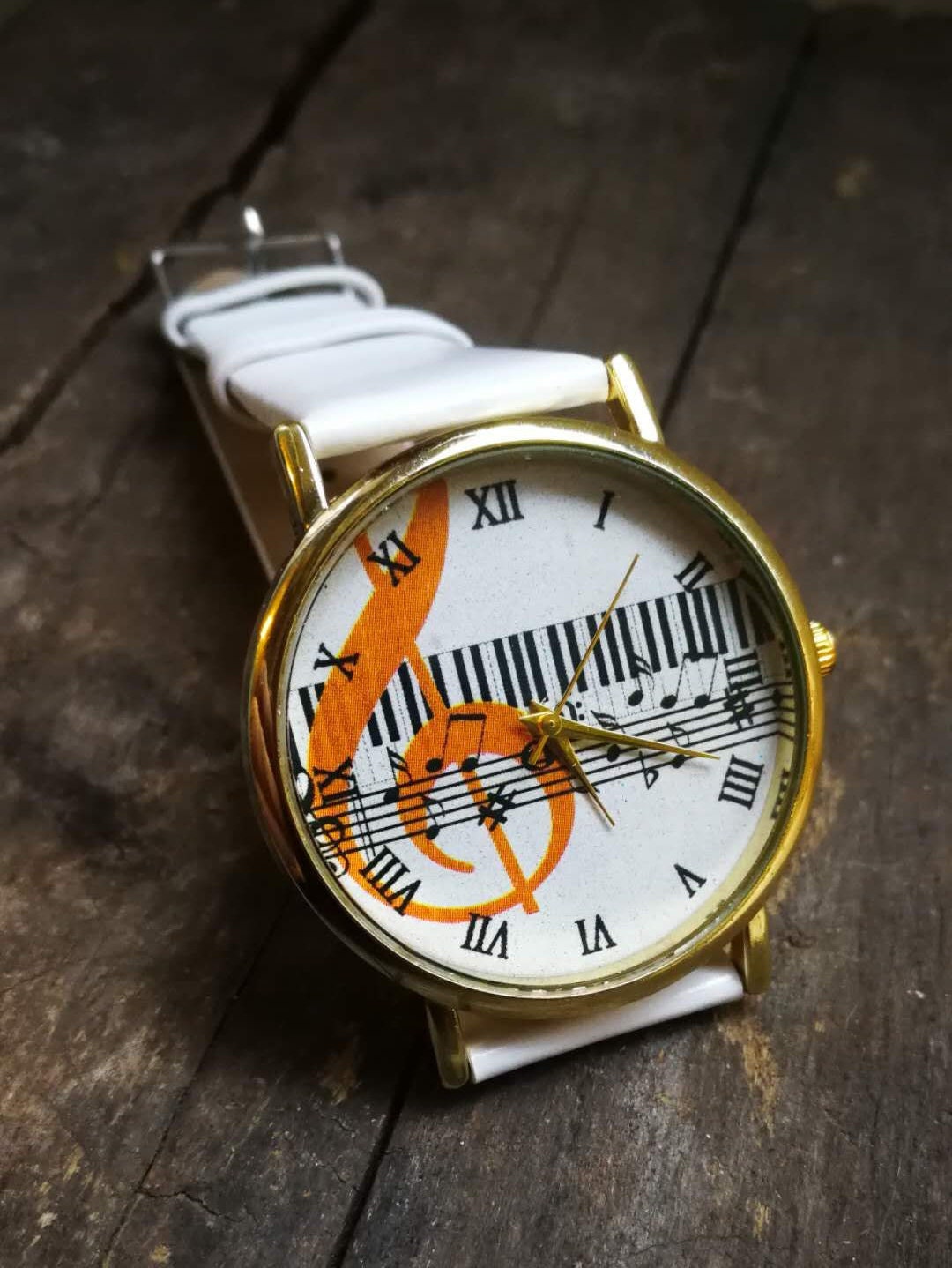 Music Watch Piano Keyboard Watch Unisex Mens and Womens - Etsy