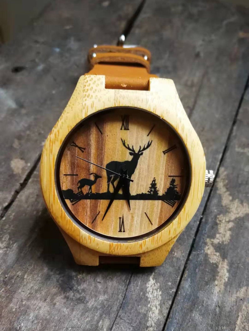 Wild Animal Stag Watch Deer Watch Unisex Men's and - Etsy
