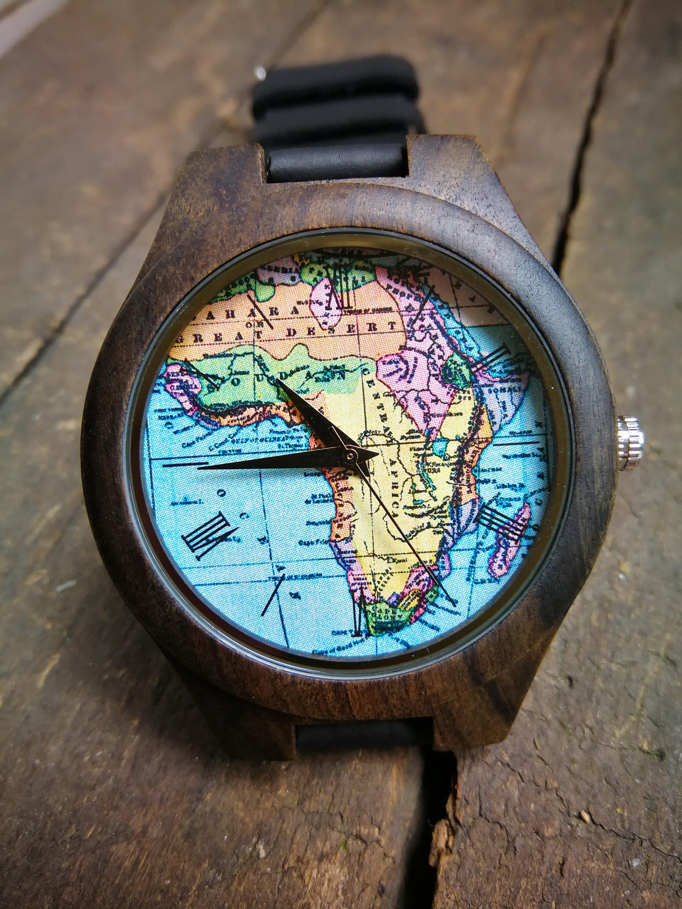Africa Map Watch Nautical Map of Africa Vintage Africa Map - Etsy UK