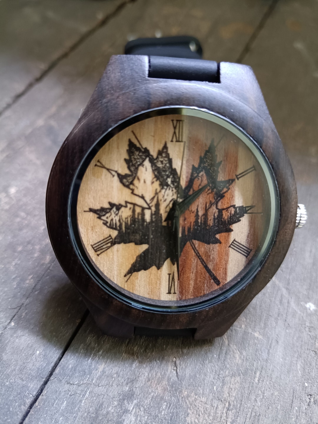Maple Leaf Watch, Leaf Watch, Canadian Emblem Watch, Instagram Style ...