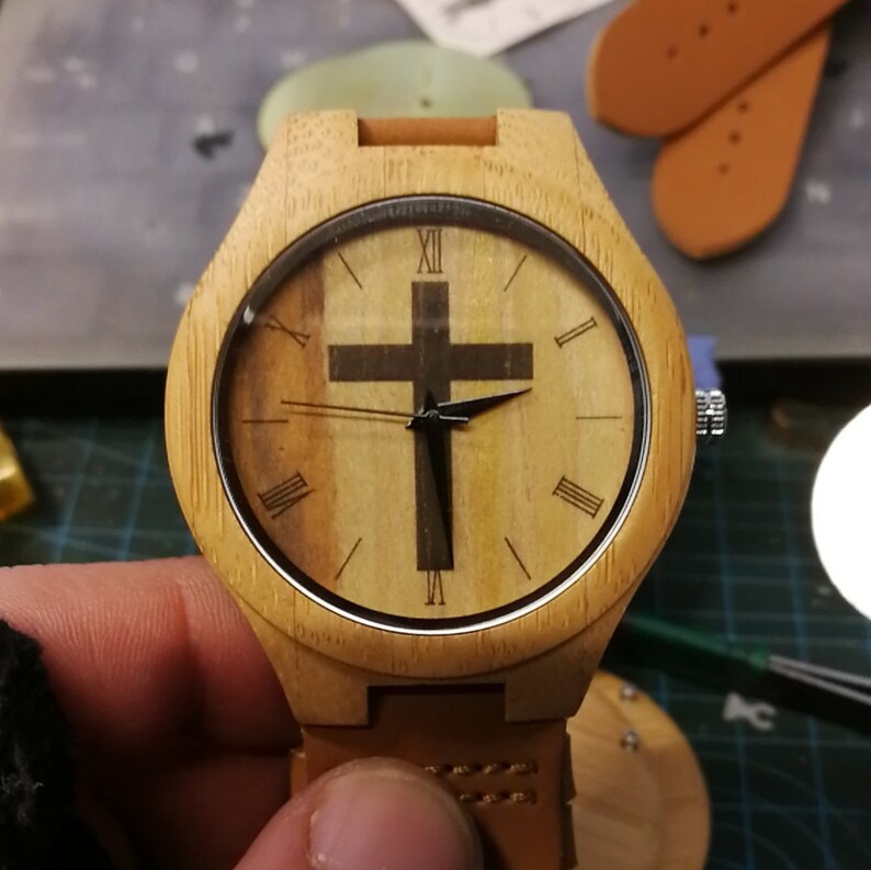 Christian Watch Cross Watch Christ Watch Unisex Men's | Etsy