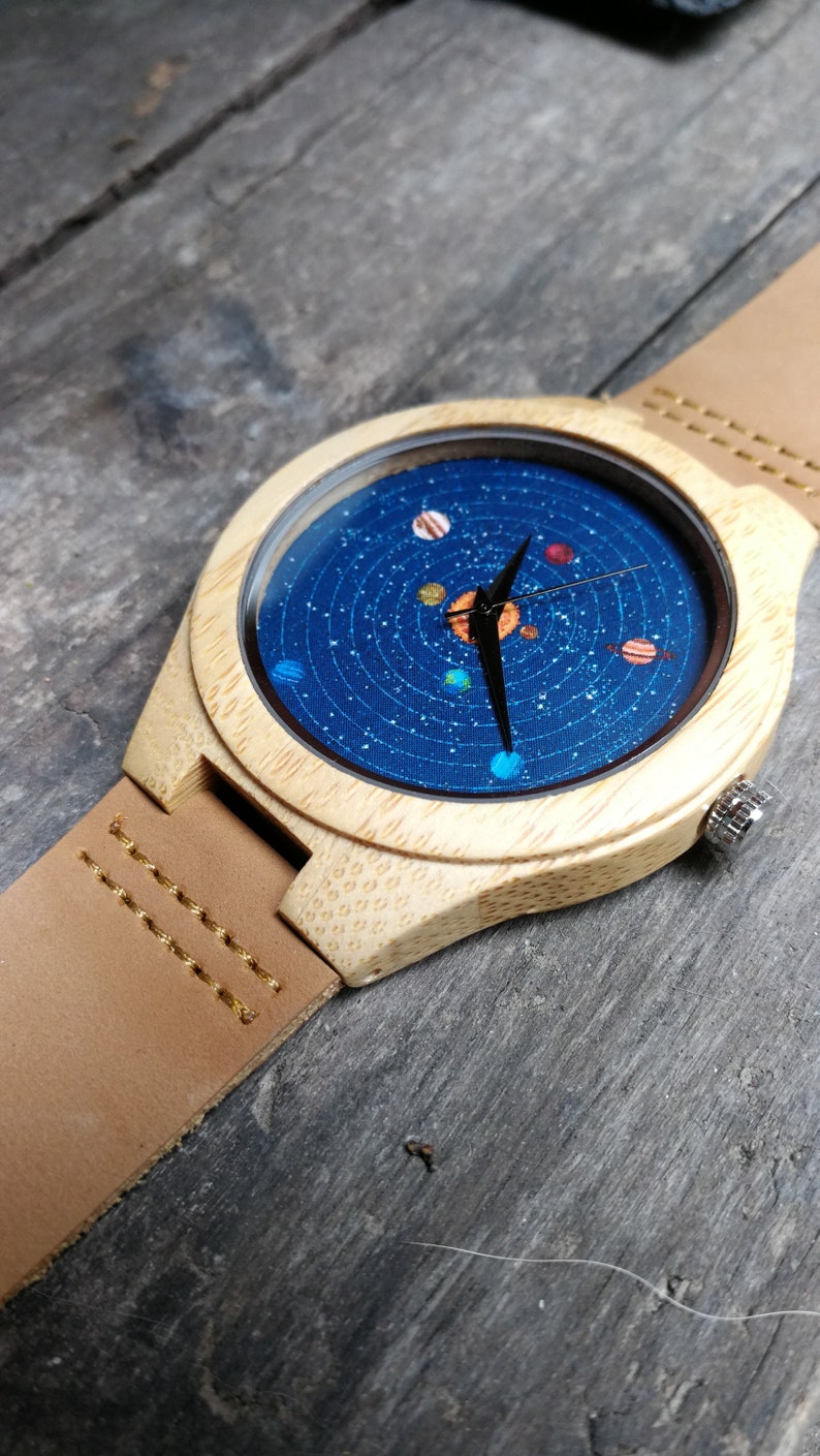 The Solar System Eight Planets Watch Unisex Men's and - Etsy UK