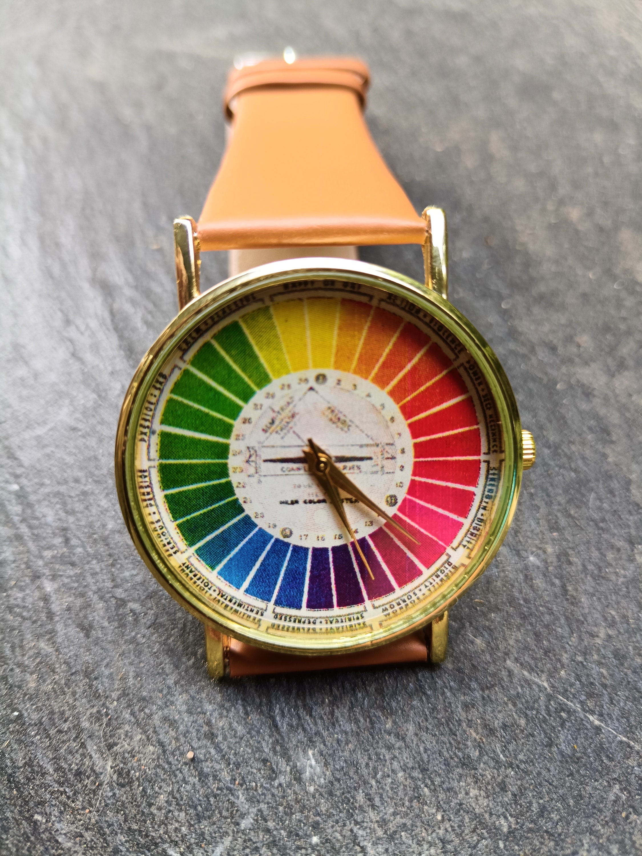 Rainbow Watch, Color Palette Watch, Unique Watch, Gents Watch, Ladies ...