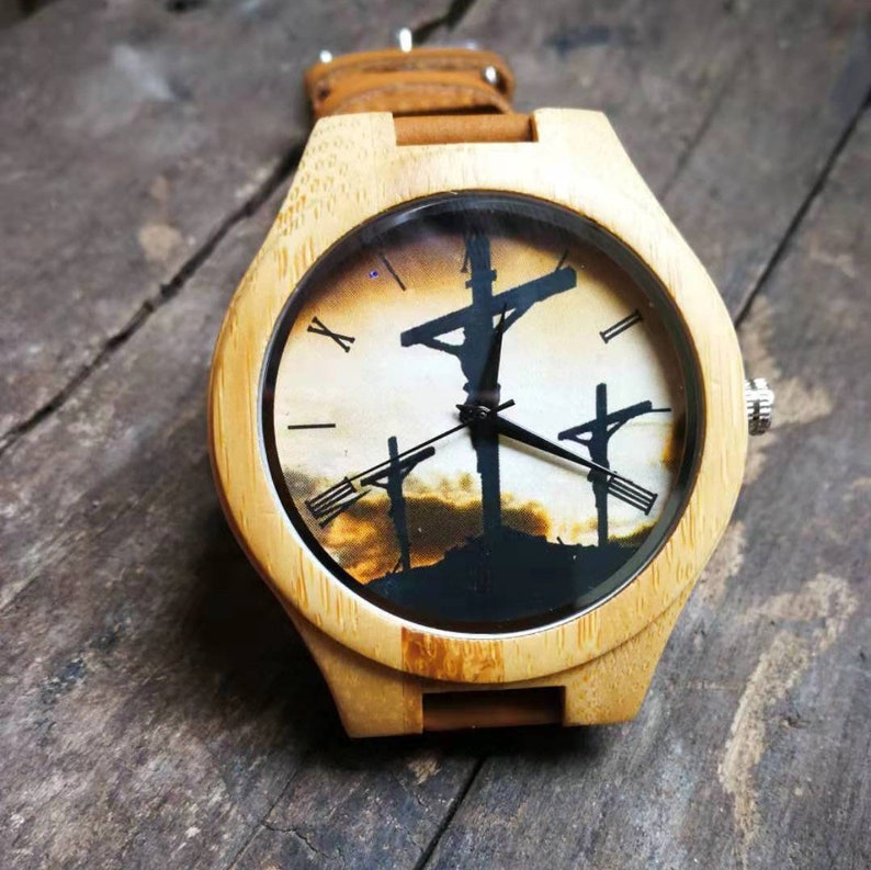 Christian Watch Holy Cross Cross Watch Unisex Men's | Etsy