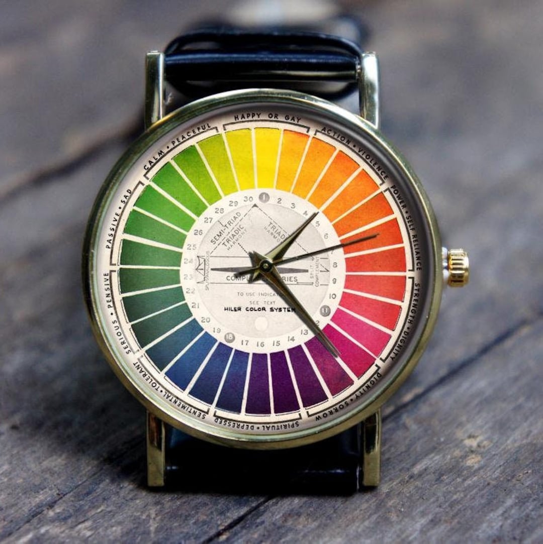 Rainbow Watch, Color Palette Watch, Unique Watch, Gents Watch, Ladies ...