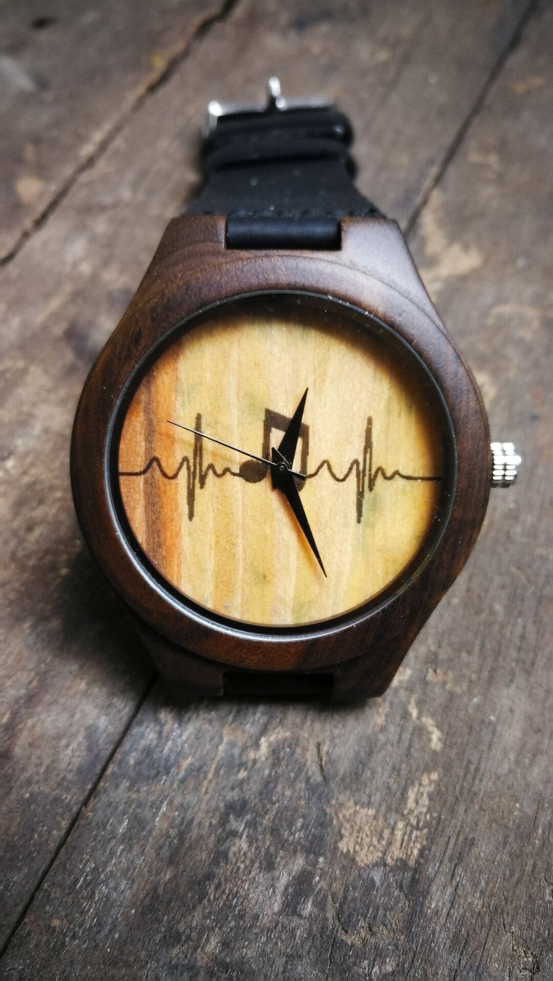Musician Gift, Music Notes Watch, Music Lover Watch, Unisex, Men's ...