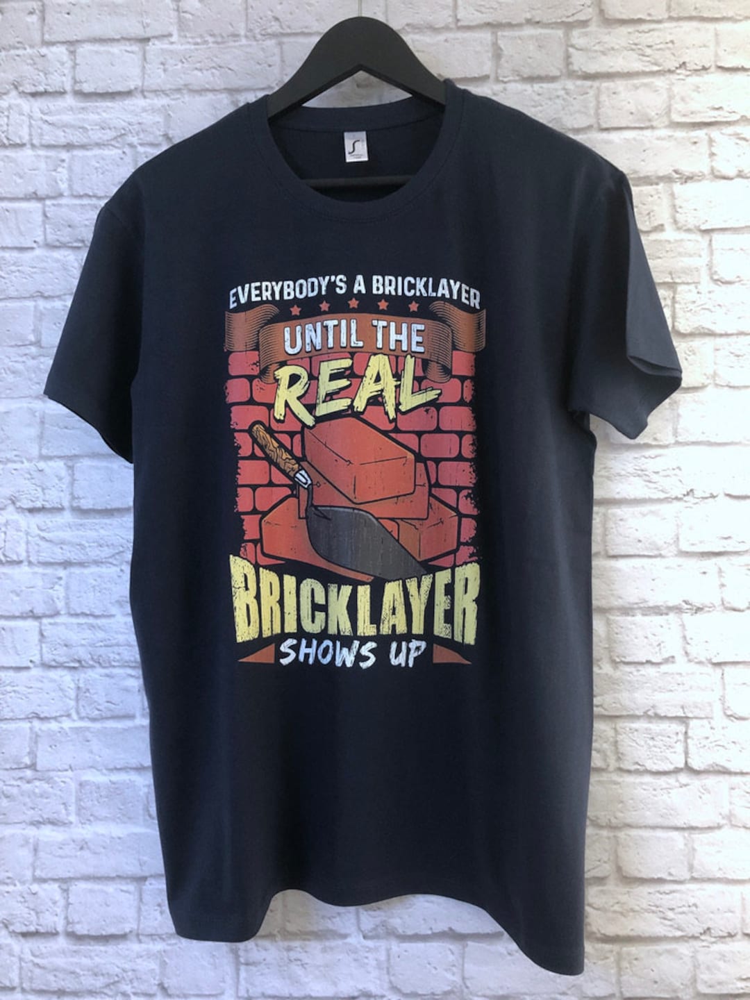 Funny Bricklayer T-shirt, Bricky Gift Idea, Humorous Brick Layer ...