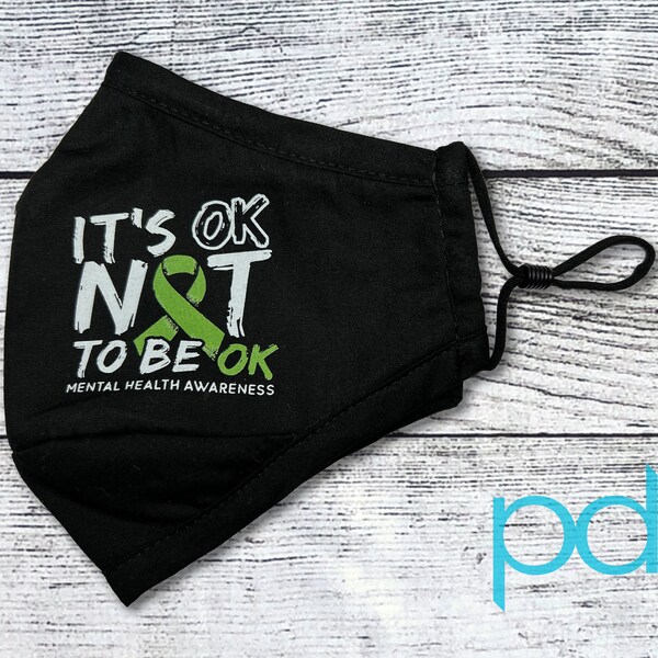 Mental Health Mask - Etsy