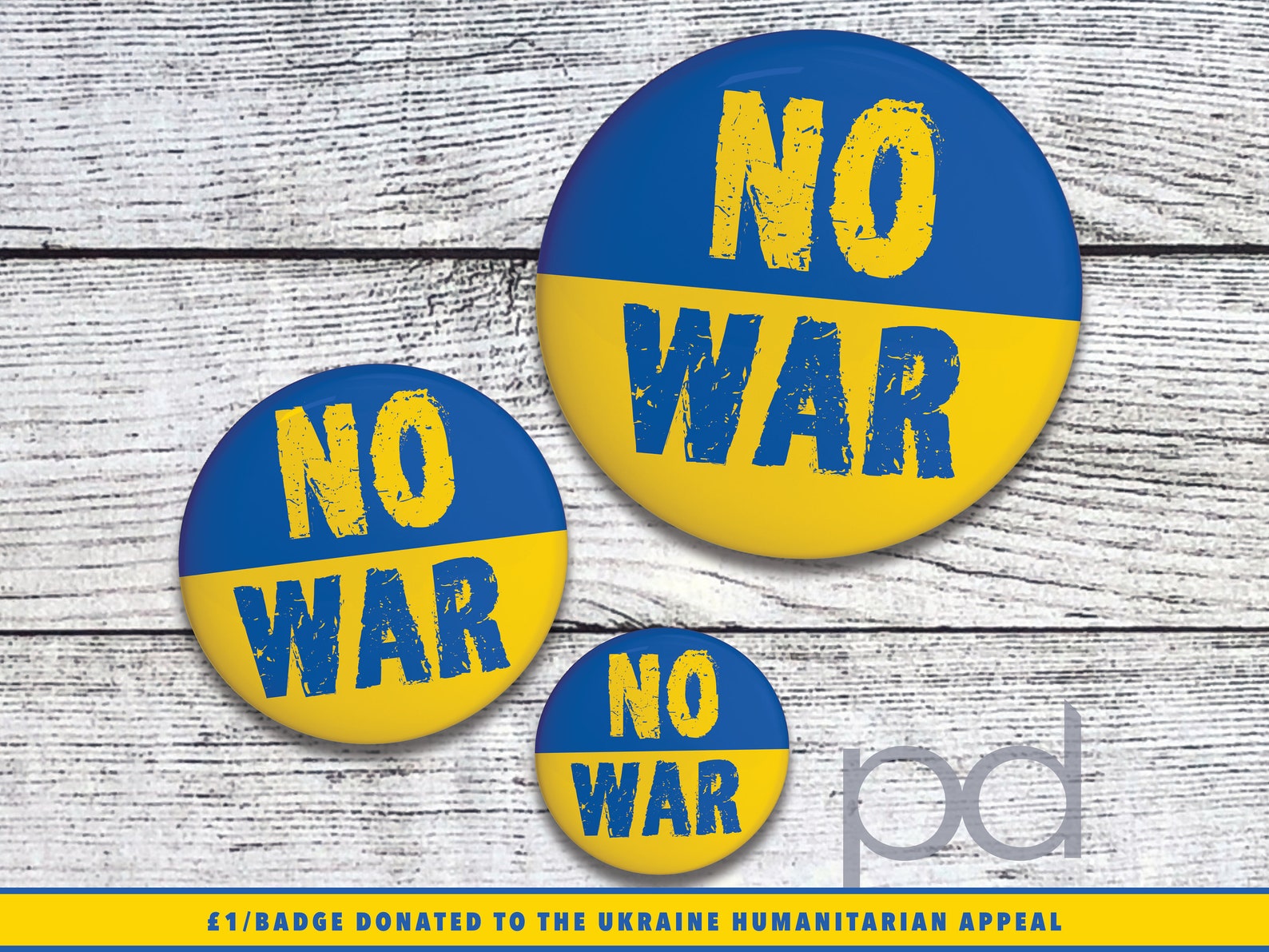 Ukraine Pin Badge Ukrainian Flag Colours Pin Back Button No - Etsy