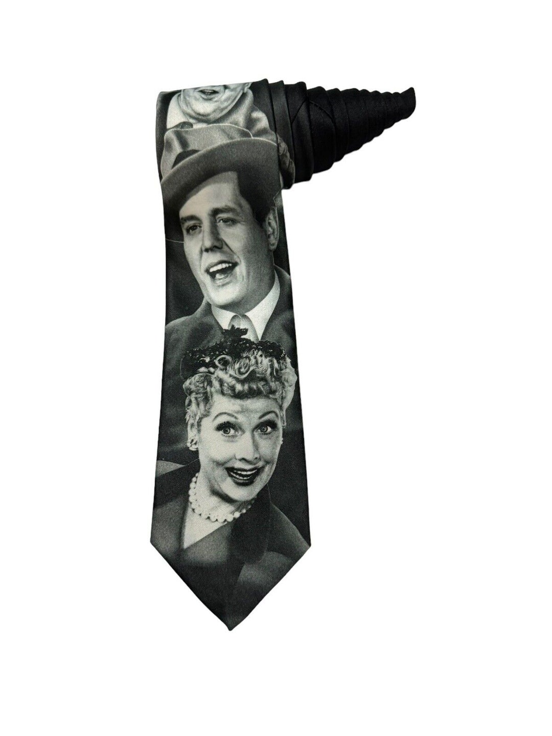 Ralph Marlin I Love Lucy Lucy and Gang Vintage Novelty Necktie Ricky ...