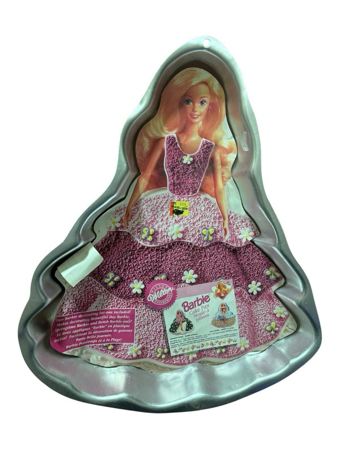 1995 Wilton Mattel Barbie Princess Cake Pan 2105-3500 Vintage - Etsy