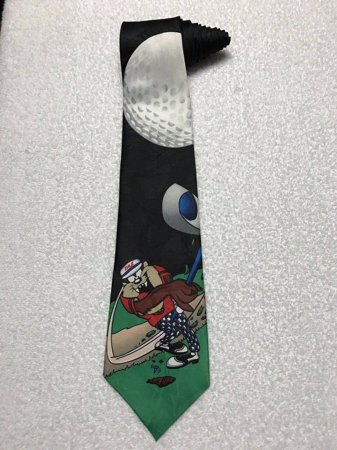 Looney Tunes Mania Taz Tasmanian Devil Golfing Vintage Novelty - Etsy