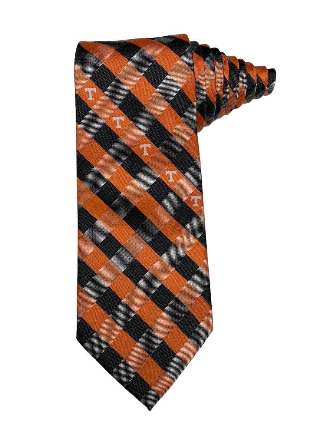 Eagle Wings University of Tennessee Logo Checkered Novelty Necktie ...
