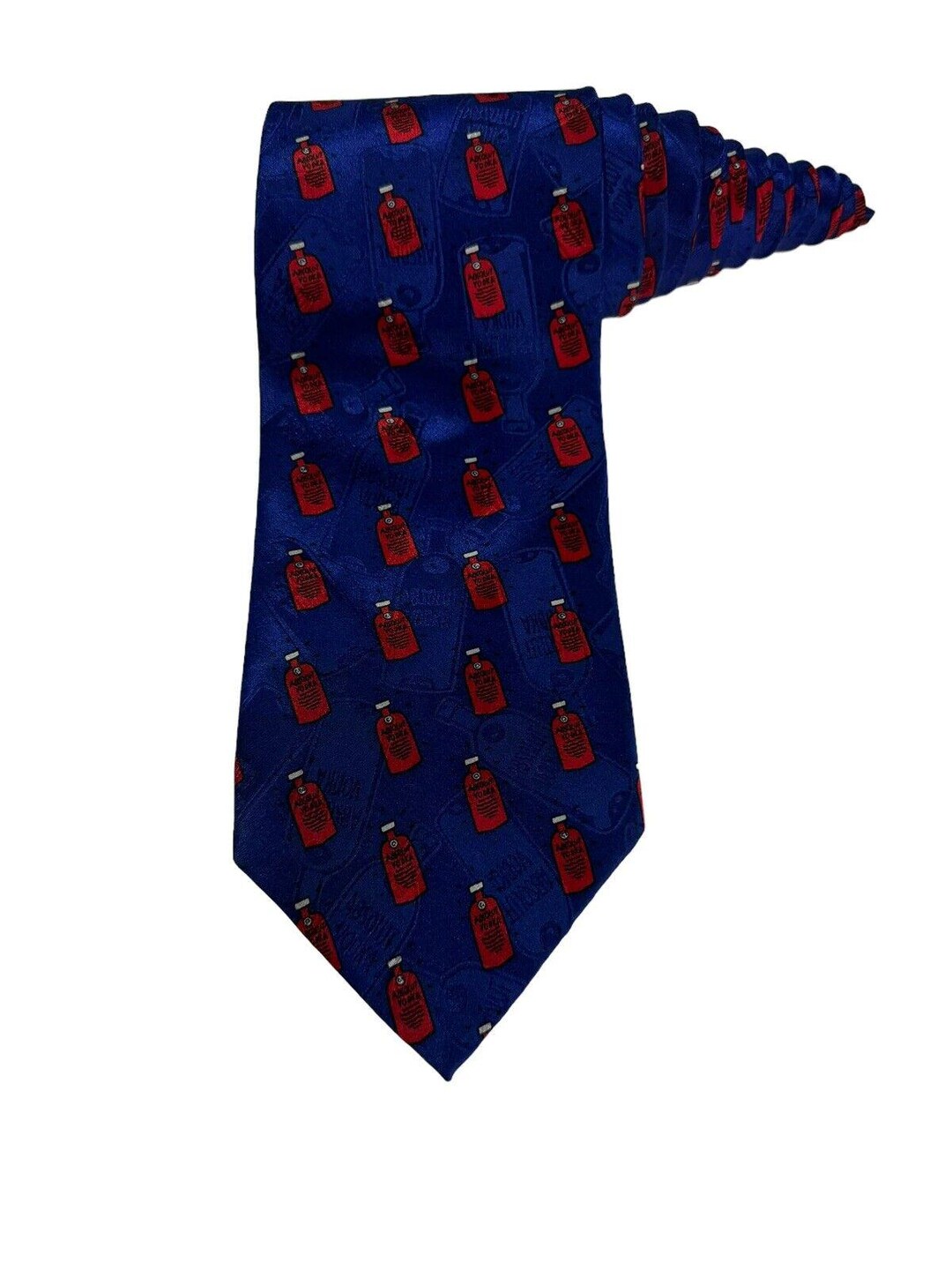 Absolut Marine Absolut Vodka Vintage Rare Novelty Necktie 100% Silk - Etsy