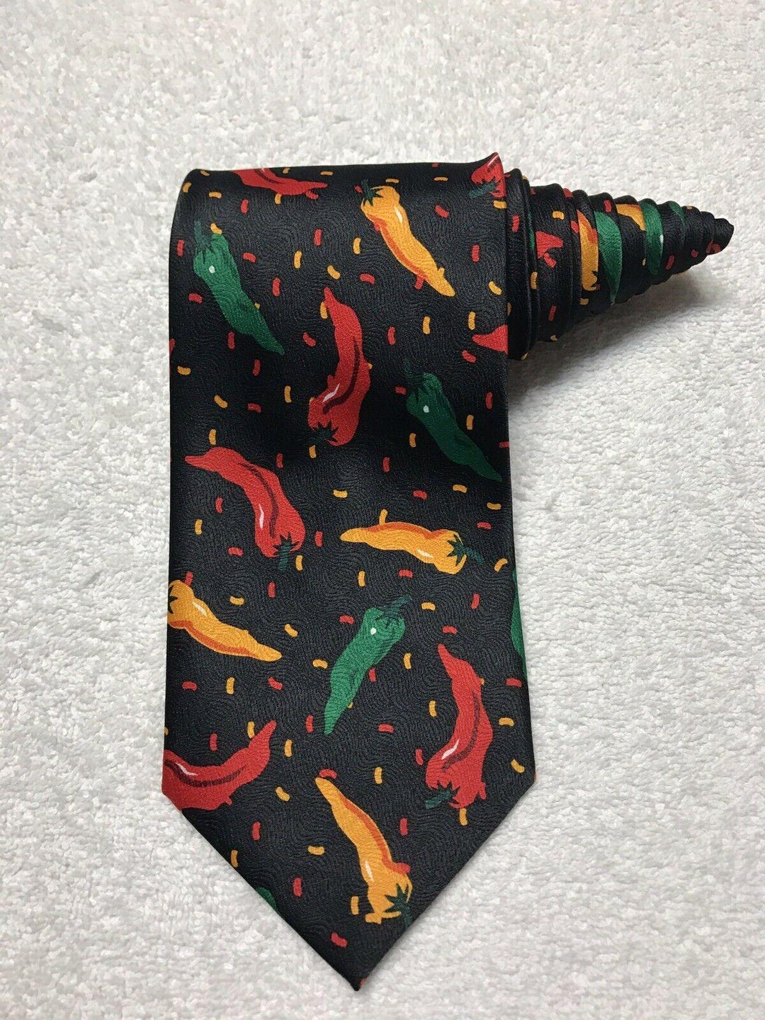 Ralph Marlin & Co. Hot Chili Peppers Men's Novelty Necktie Tie - Etsy