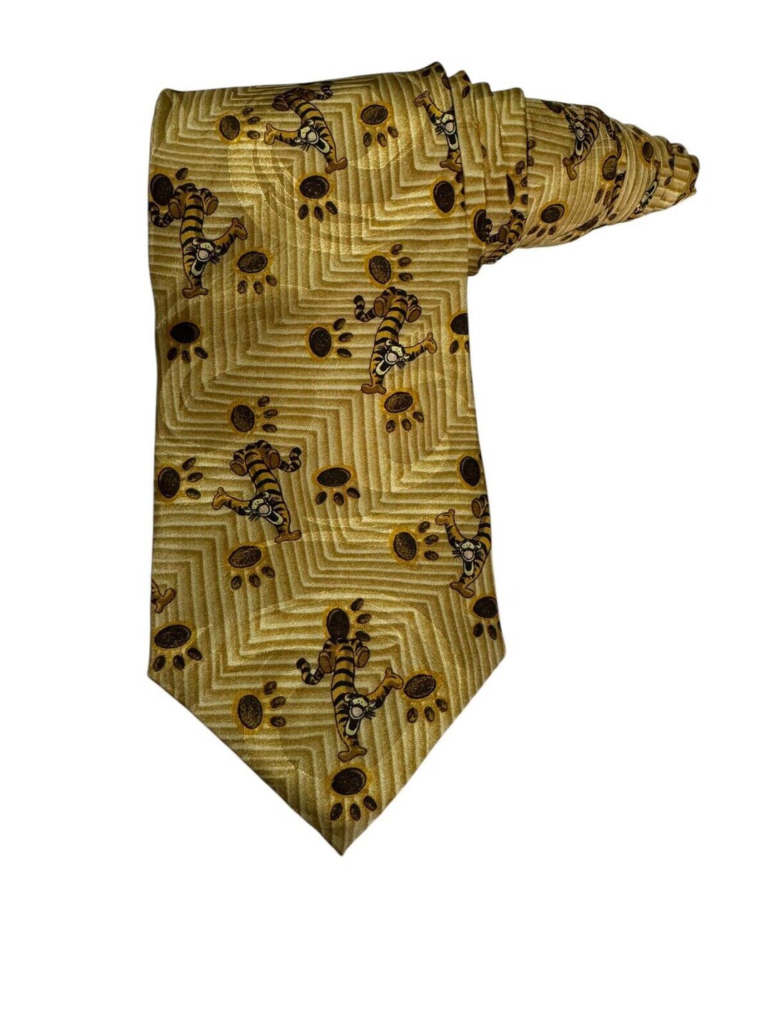 Walt Disney World Winnie the Pooh Tigger Vintage Necktie 100% Silk ...