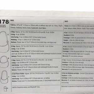Simplicity 4178 Sewing Pattern Purse Handbag Hobo Bag Cell Phone Holder ...