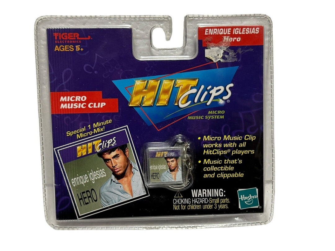 Hasbro Tiger Electronic Hit Clips Enrique Iglesias Hero Micro Music ...